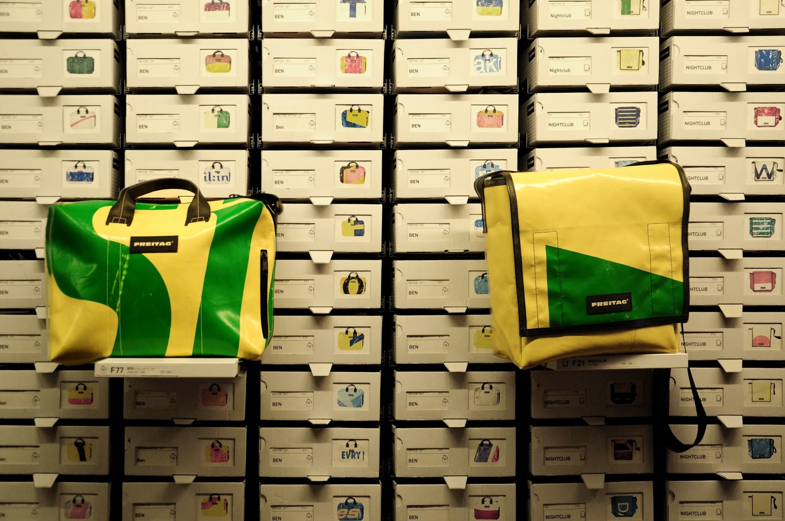 loving switzerland blog: Freitag Store, Zurich