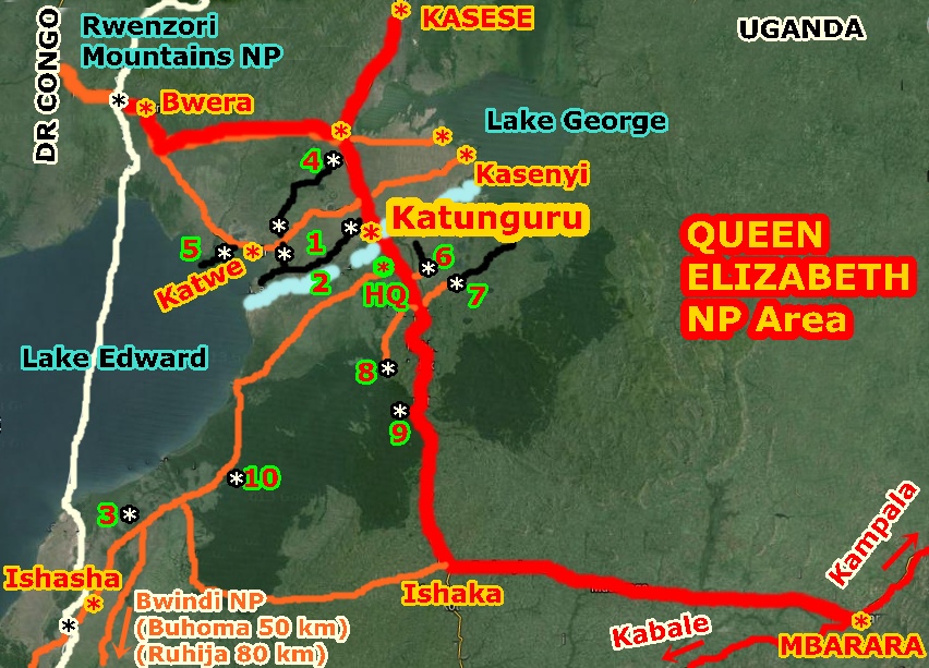 Queen Elizabeth NP, Kasese&Rwenzori for independent and low cost ...