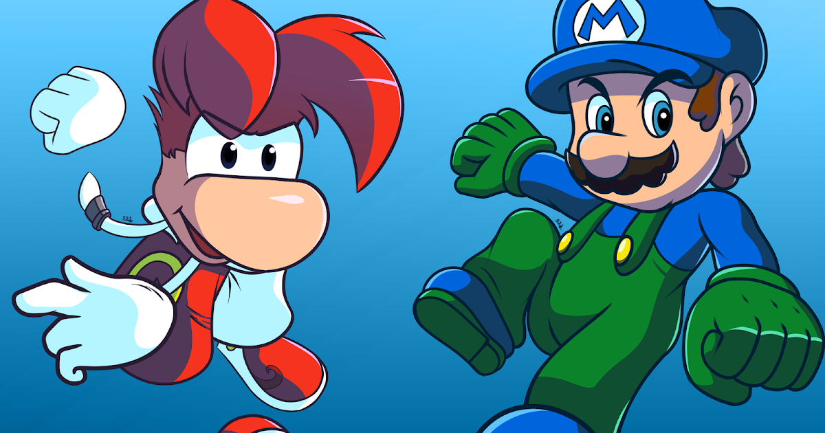 Rayman & Mario | SuperSegaSonicSS SFW Blog