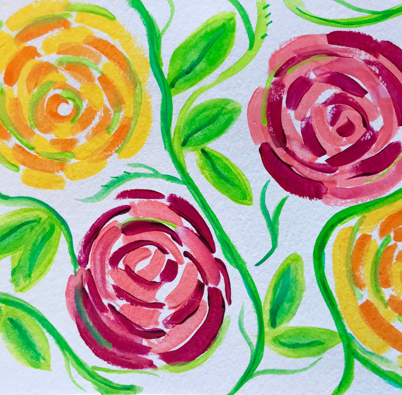 Alice Hendon: Playing With Acrylics in my Hahnemühle Books #hahnemühle ...