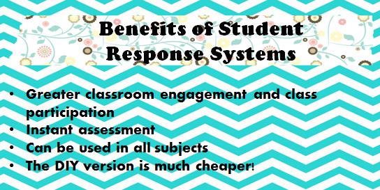 Pink Lips & Teaching Tips: DIY: Classroom Response System