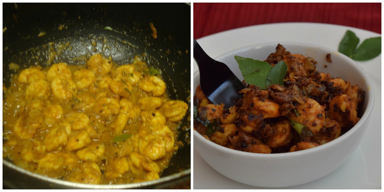 Poornima's Cook Book: Kerala Style Prawn Roast / Fry