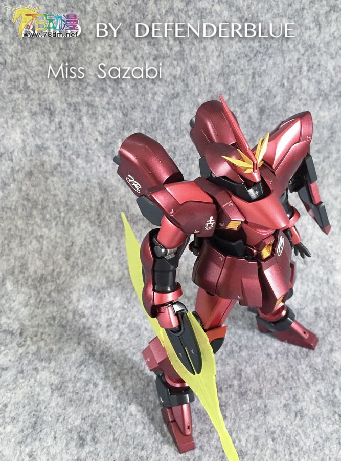 Gundam Family: HGBF 1/144 Miss Sazabi Painted Build