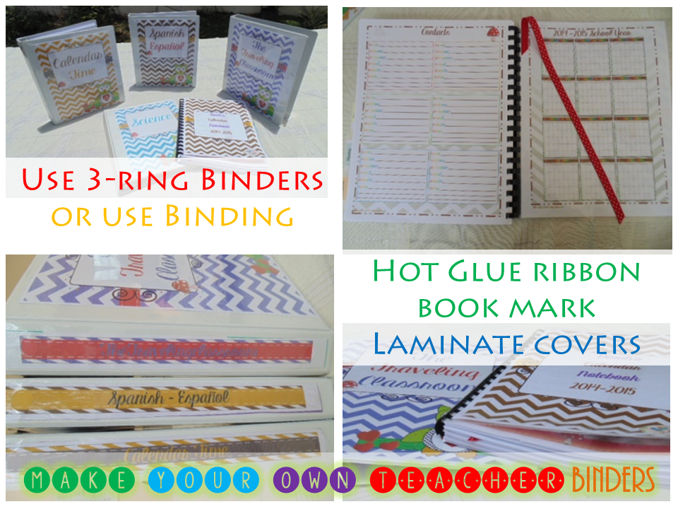 The Traveling Classroom: How to Make Your Own Teacher and Student Binders