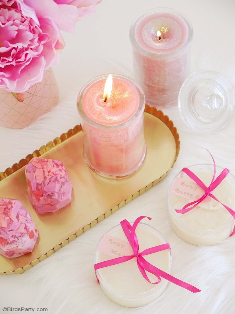 DIY Spa Pampering Kit With Four Recipes - Party Ideas | Party ...