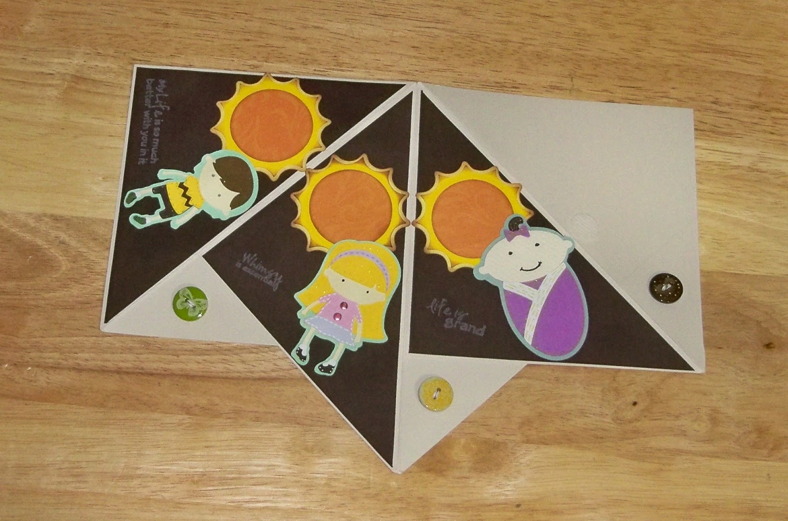 **Oma's Crafts**: Teepee Card