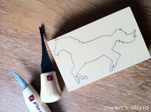 owen's olivia: Horse Stamp || Tutorial