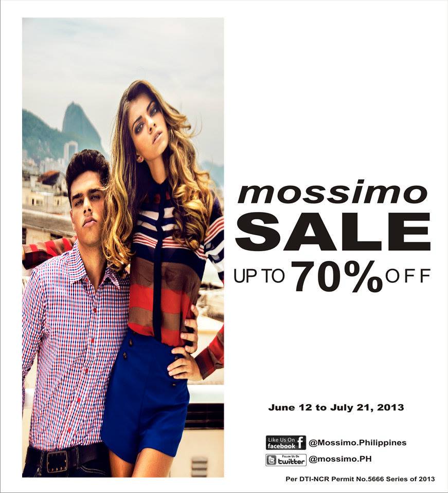Manila Shopper: Mossimo Sale: June 2013