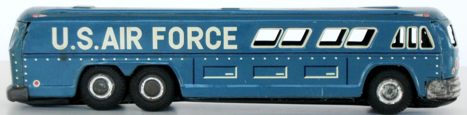 Toys and Stuff: Toei - Japan Tin-litho U.S. Air Force Bus
