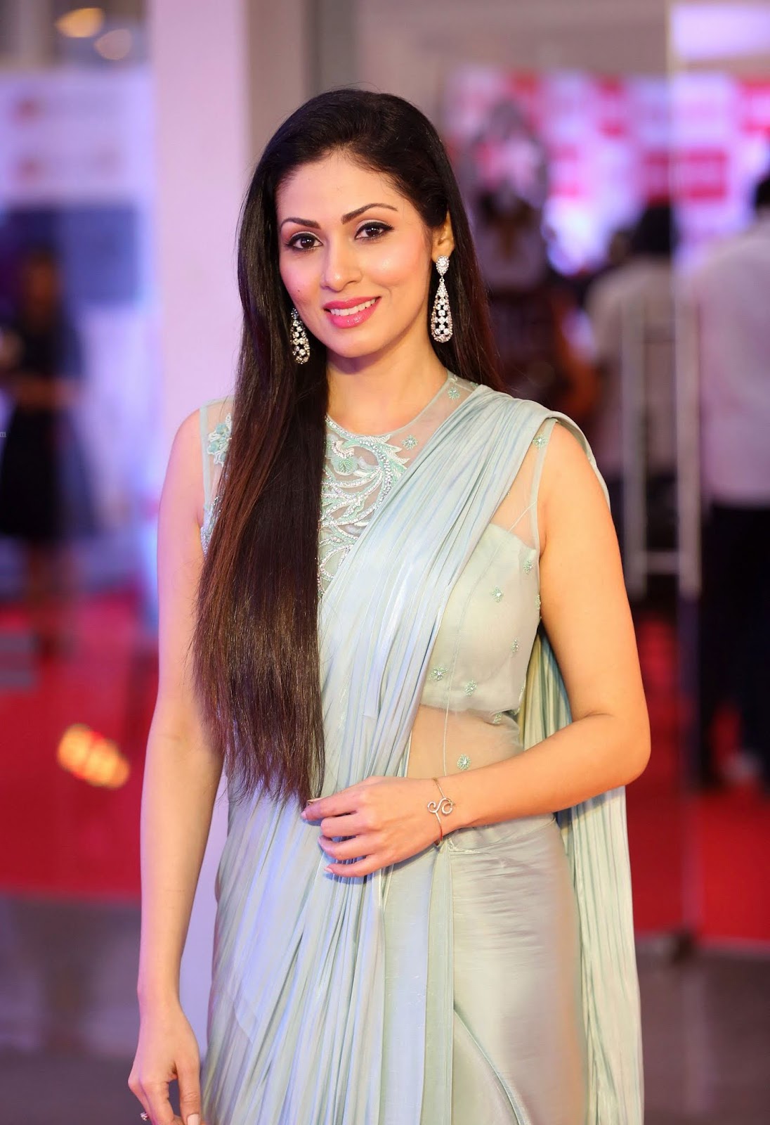 Actress Sadha Stills At Gaana Mirchi Music Awards 2018