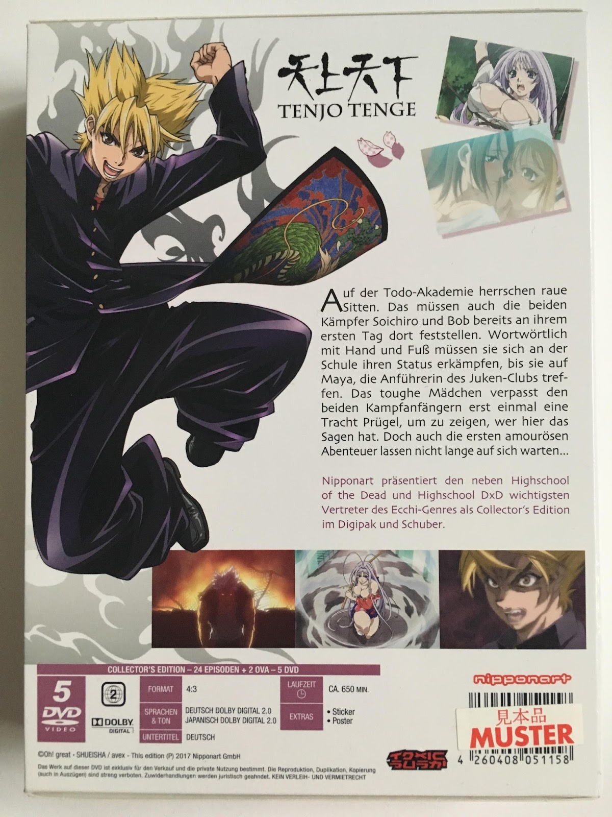 We Love Japan: Review: TENJO TENGE Collector's Edition DVD