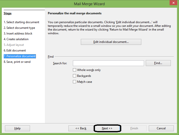 Annisa Hidayati Amal: Mail Merge pada OpenOffice