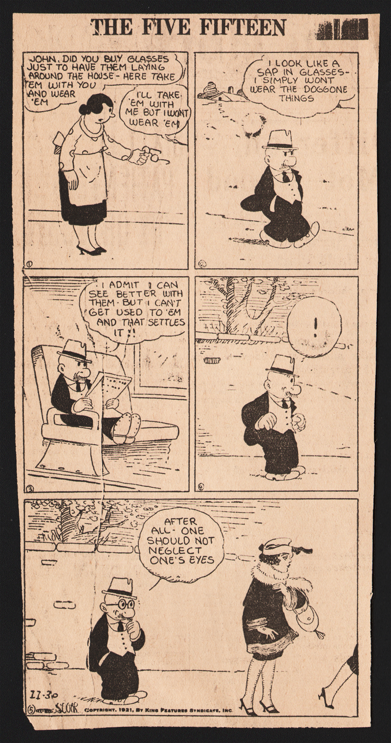 Screwball Comics: E.C. Segar's Nutty Pre-Popeye comic - The Five ...