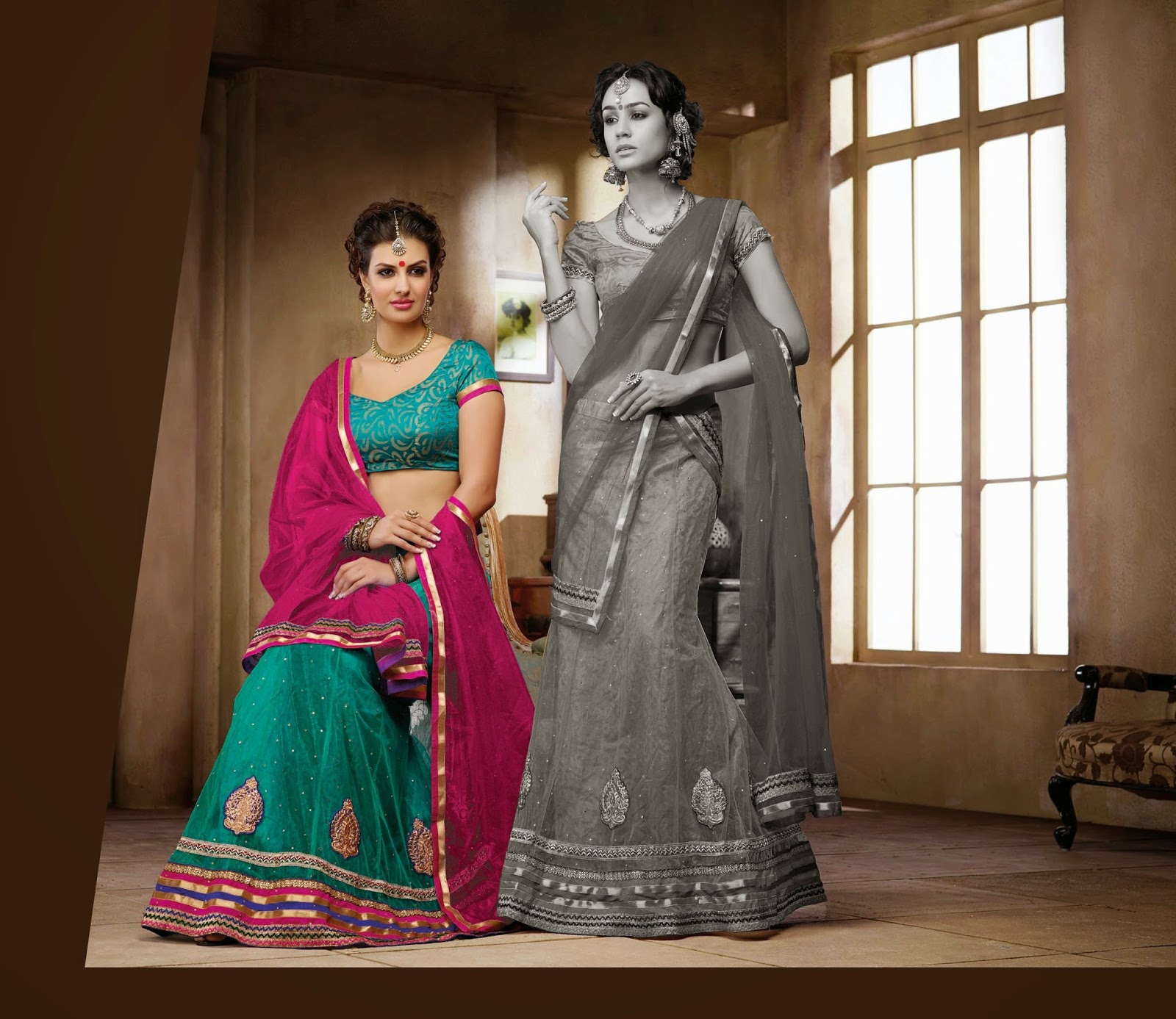 Riez Collectionz: RIEZ FISHTAIL LENGHA SUITS - UNSTITCH