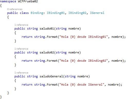 Multiples bindings WCF ~ PABLETORETO