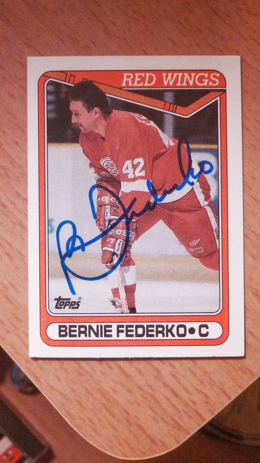 Frank's Hockey Autograph Blog: Bernie Federko