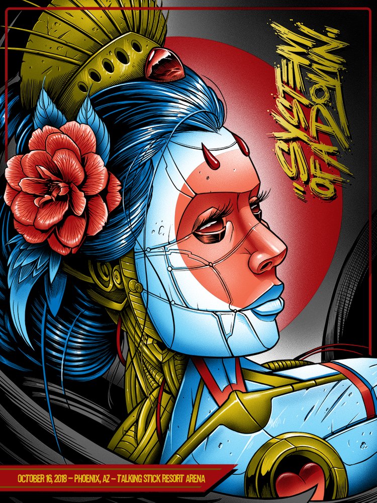 System Of A Down Poster