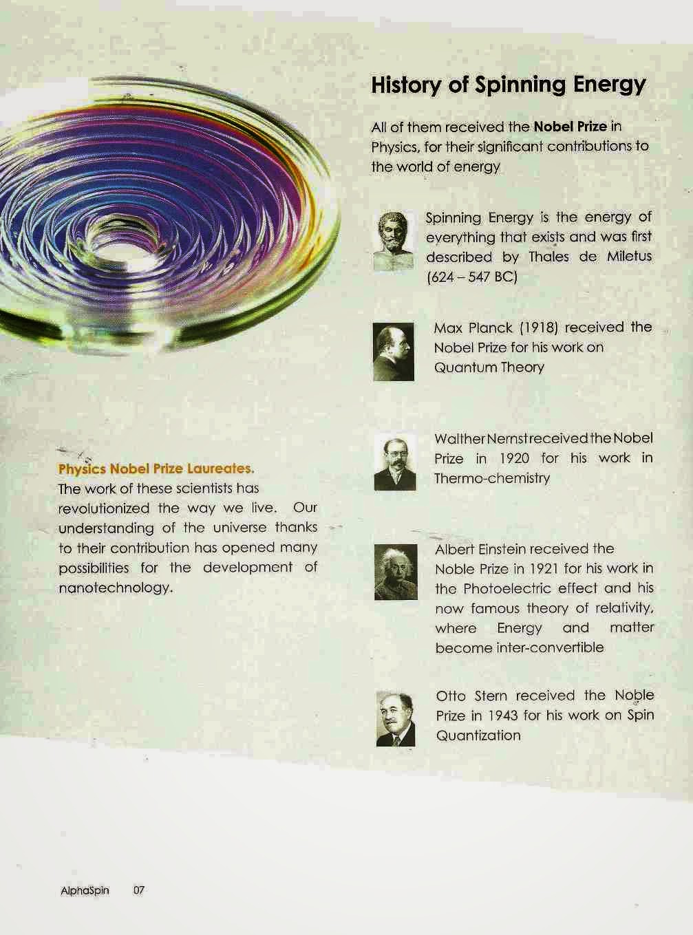 Alpha Spin A New Instrument For Energy