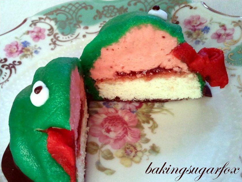 Sugarfox: Recipe for kajkage (Danish frog cake)