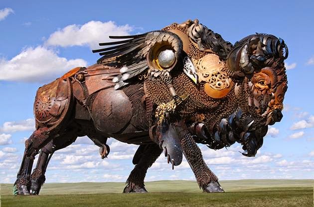 PATUNG ARCA BESI DARIPADA BESI TERBUANG YANG OHSEM (17 FOTO) | Blog Telus