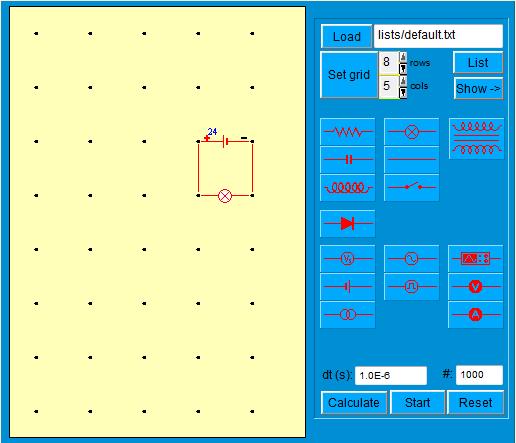 QCP521 Electricity Simulation: Comparison of applets