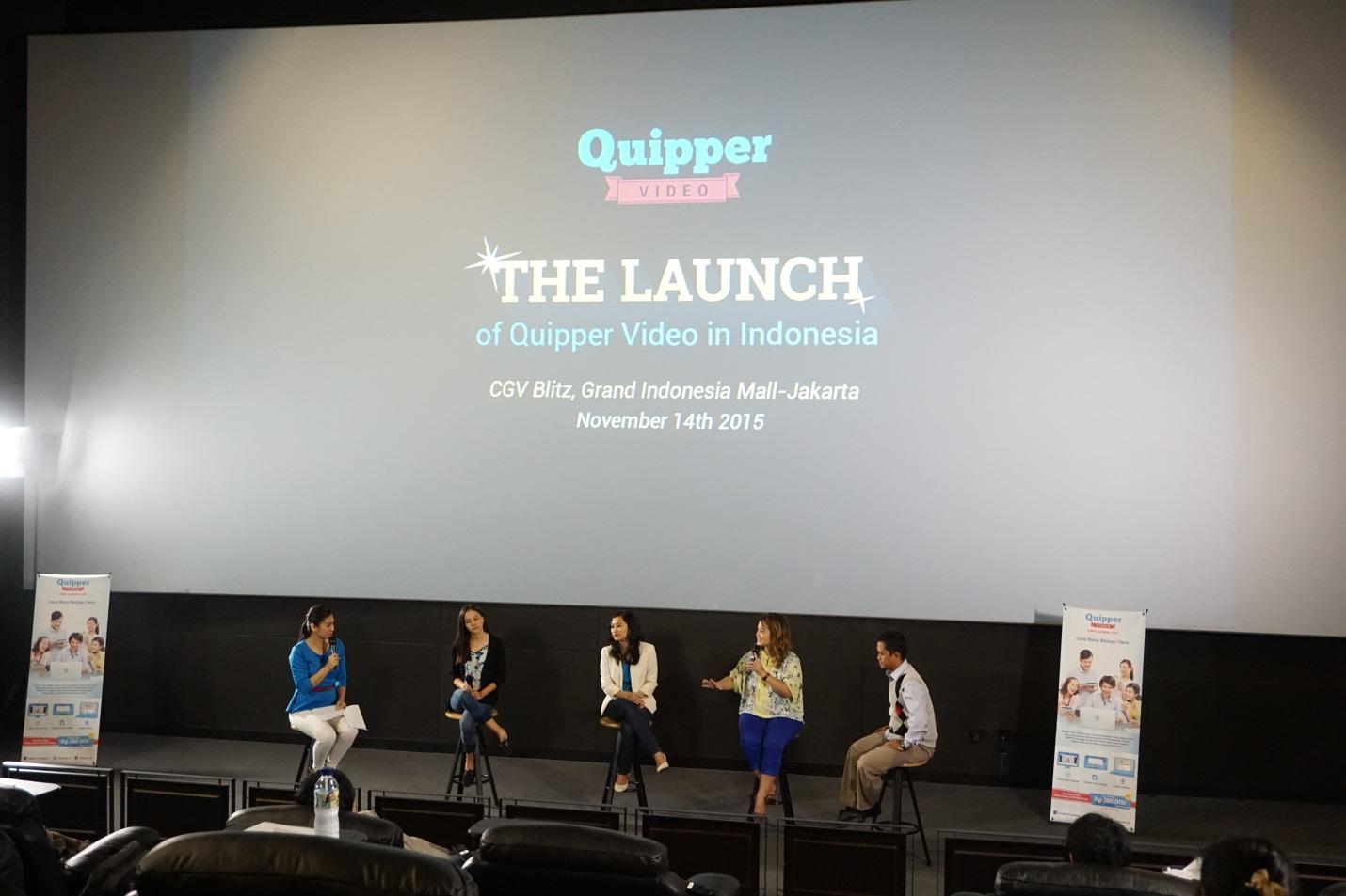 Angelkawai's Diary: Event : The Launch of QUIPPER Video in Indonesia