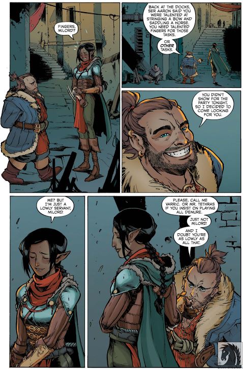 Review: Dragon Age: Knight Errant by Christina Weir and Nunzio ...