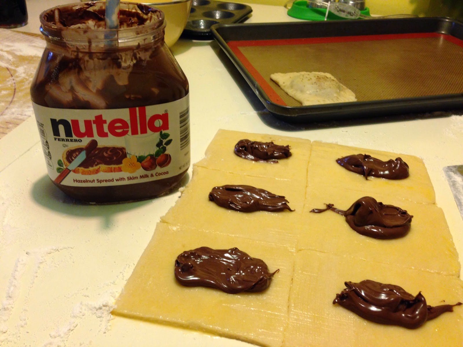 Kneading My Dream: Nutella Pop Tarts