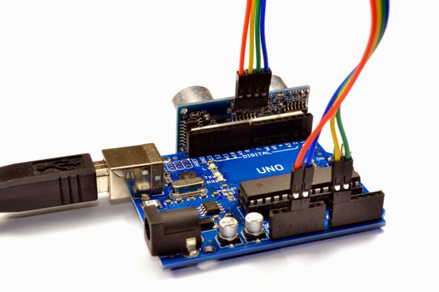 Using an ultrasonic sensor - Arduino.lk