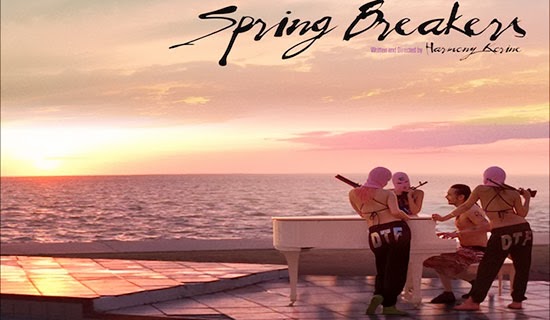 These pretzels are making me thirsty: Movie Review: Spring Breakers