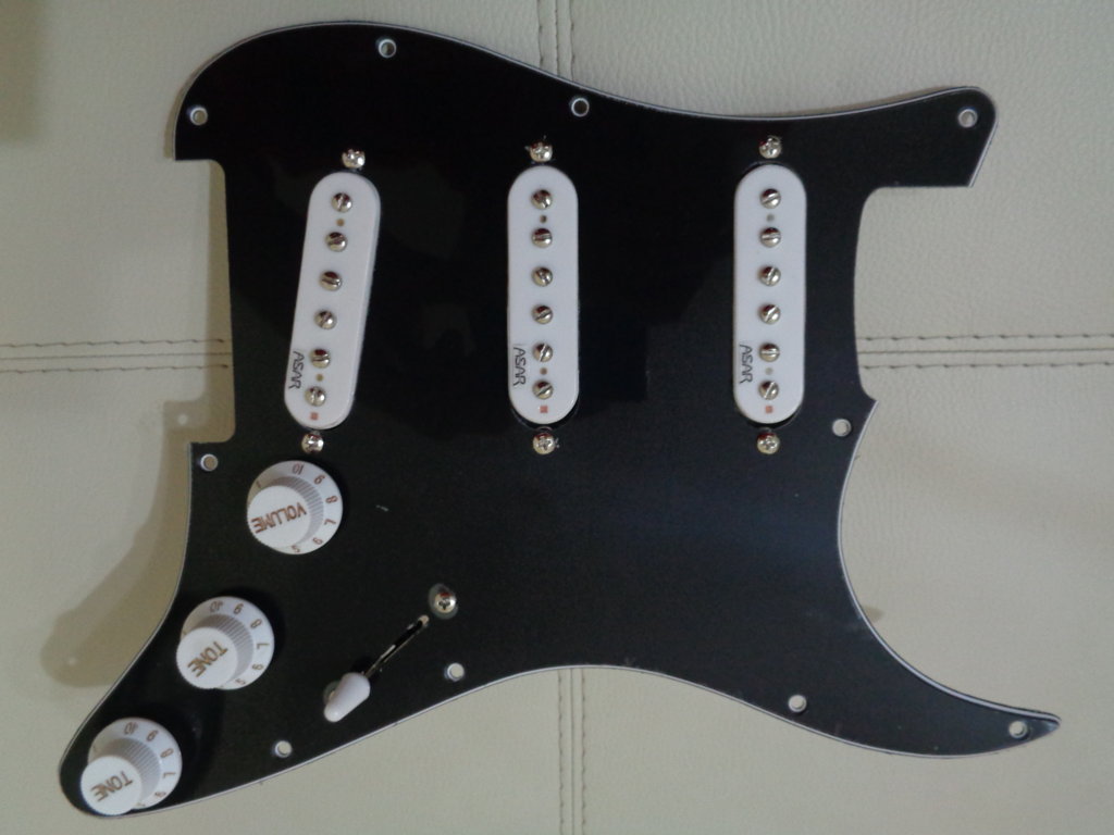 AlterSonusAudioResearch: STRAT SSS LOADED PICKGUARD WITH NEODYMIUM ...