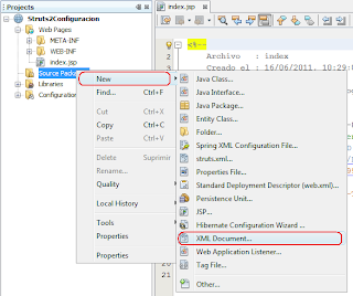 Tutoriales de Programacion Java: Struts 2 - Parte 1: Configuración