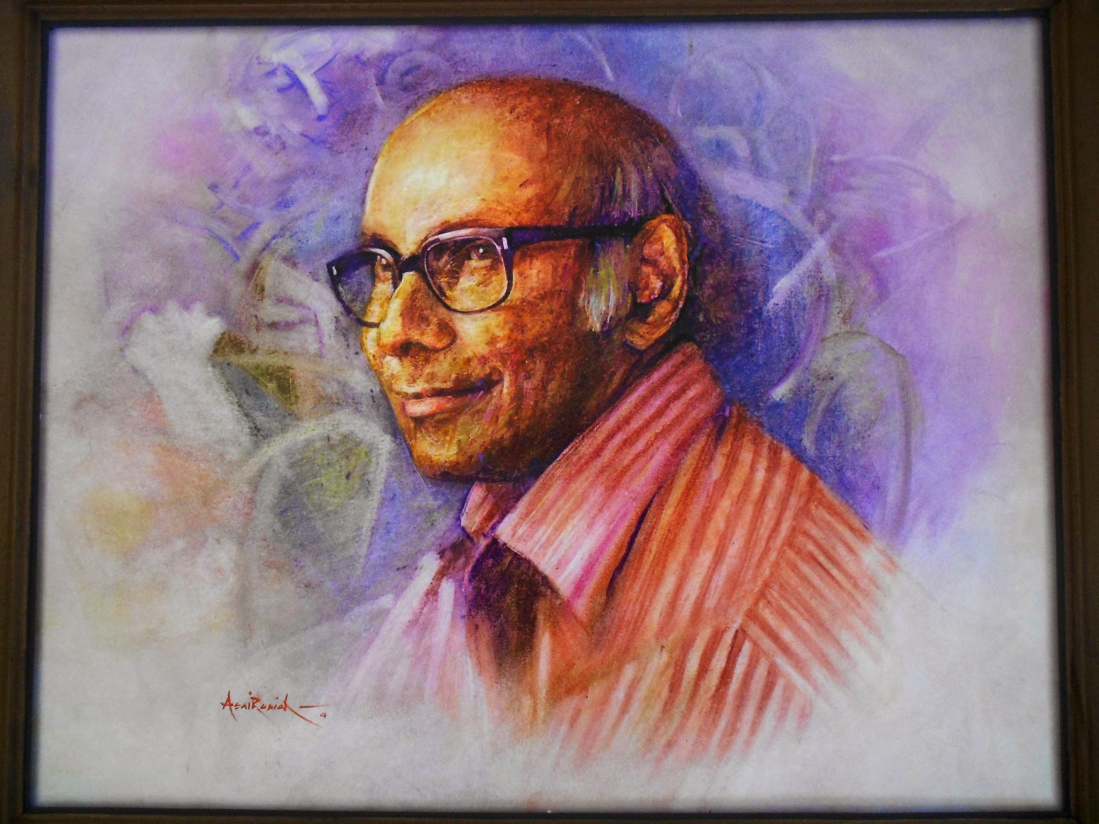 Third Eye: Painter A.Mark is remembered in Jaffna!!! A.Mark in the ...