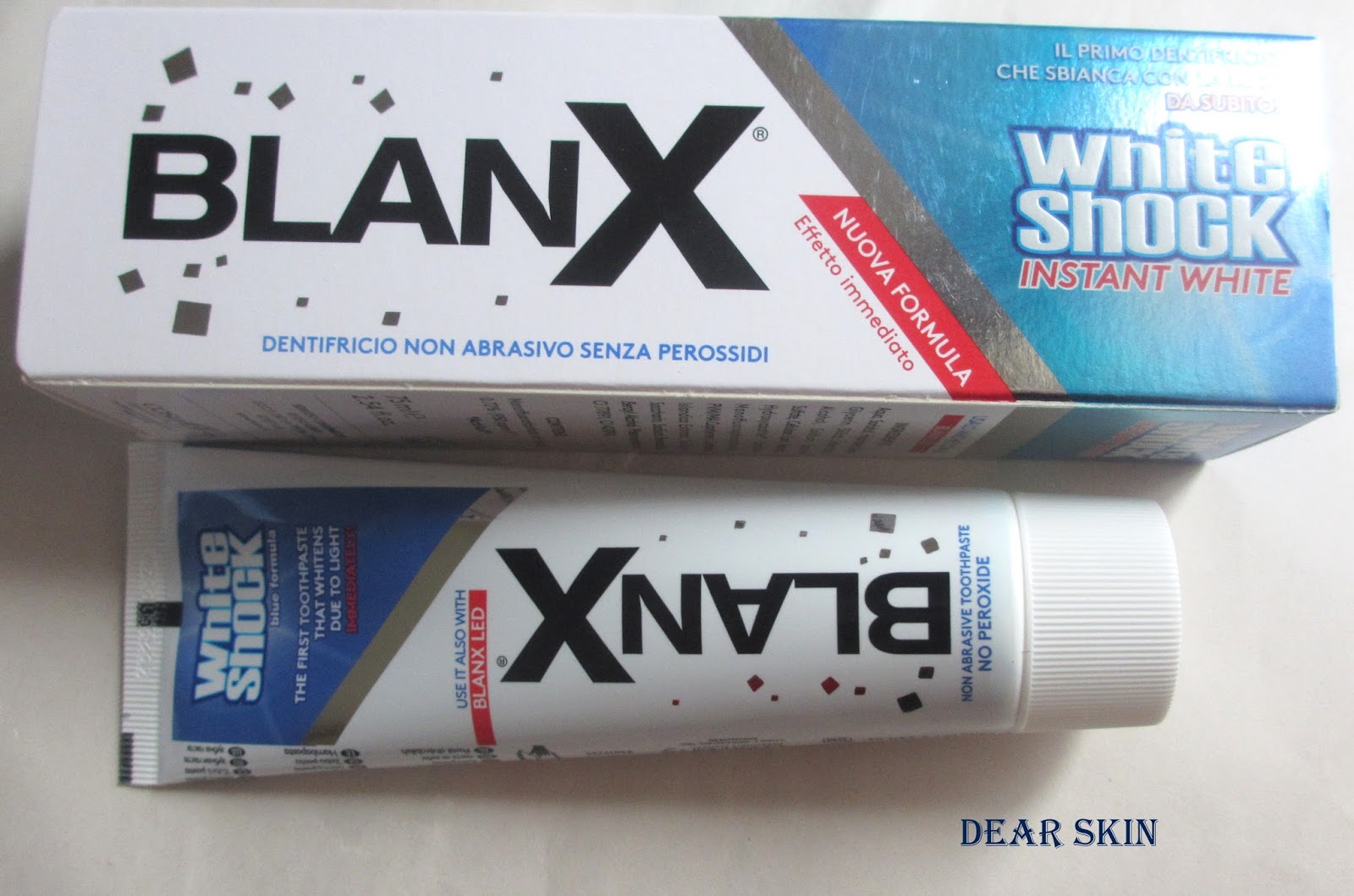BLANX WHITE SHOCK SISTEMI IZBJELJIVANJA ZUBI - Dear Skin
