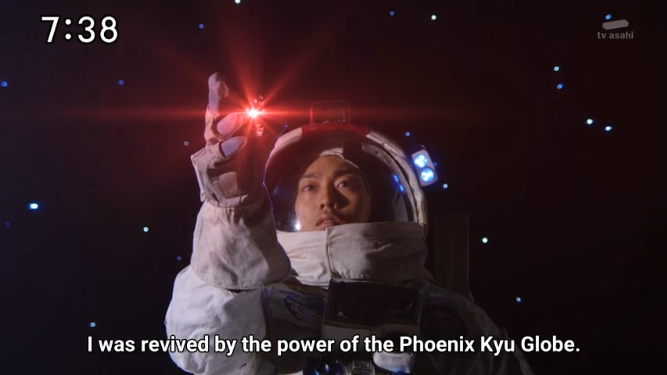 7 Thoughts on Kyuuranger Space 30: "All Right! The Miraculous Kyu Globe!"