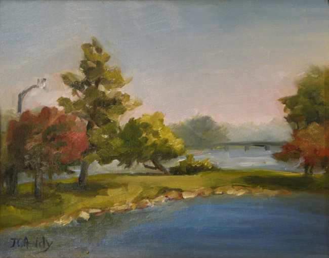 Art Thoughts with Judith Reidy: Edge of the Rock Plein Air Painting ...