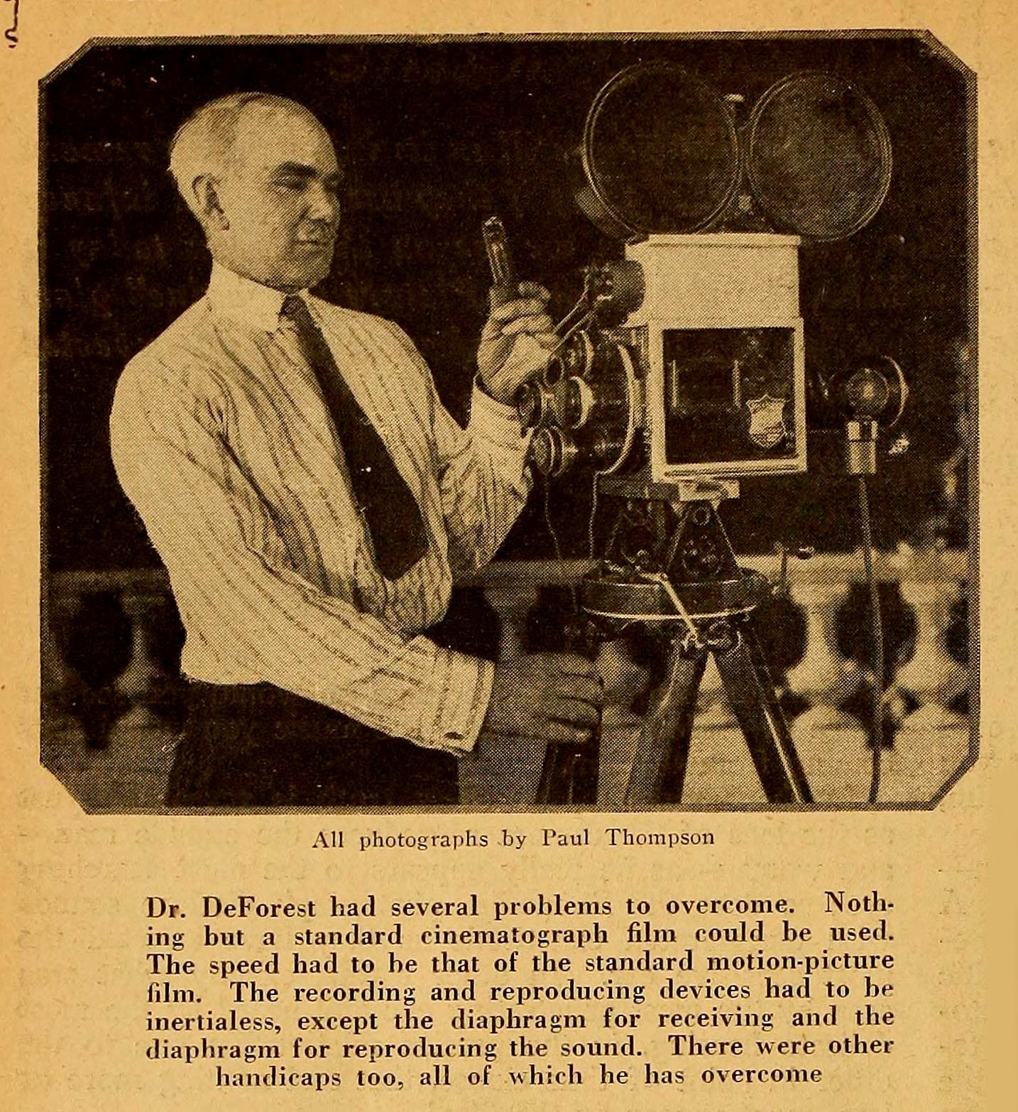 Greenbriar Picture Shows: The Man Who Gave Volume To Sound