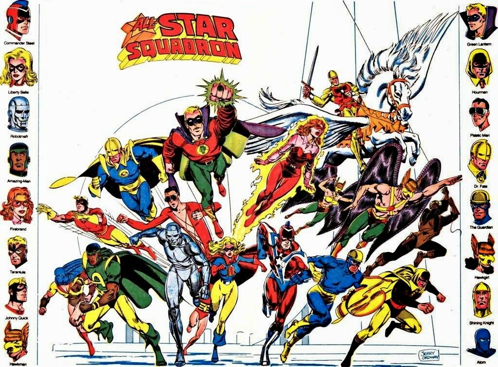DC Comics of the 1980s: 1981 - All-Star Squadron Preview