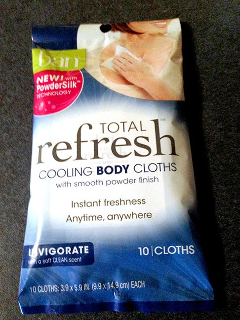 Beauty Test Dummies: Ban Total Refresh Cooling Body Cloths