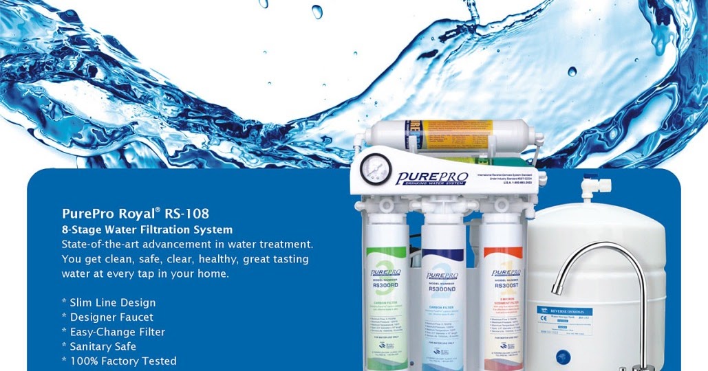 PurePro Royal ® RS-108 Reverse Osmosis / Nanofiltration Water ...
