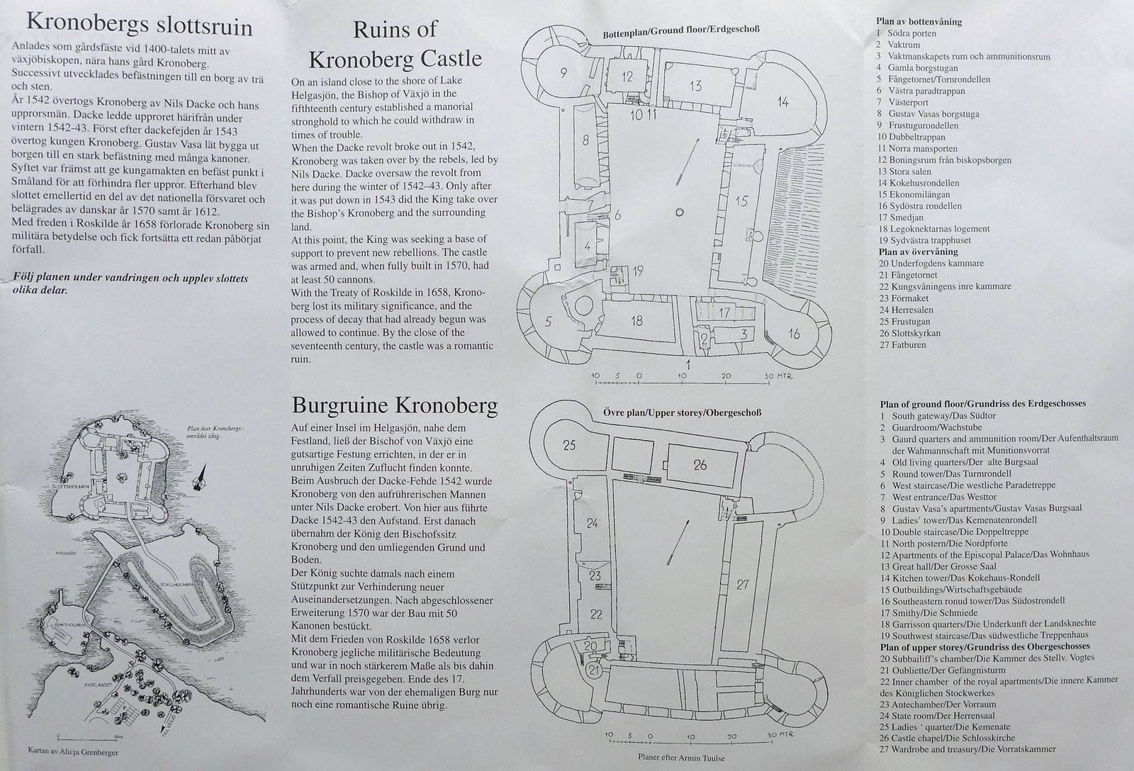Kampfgruppe Engel: Kronobergs Slottsruin