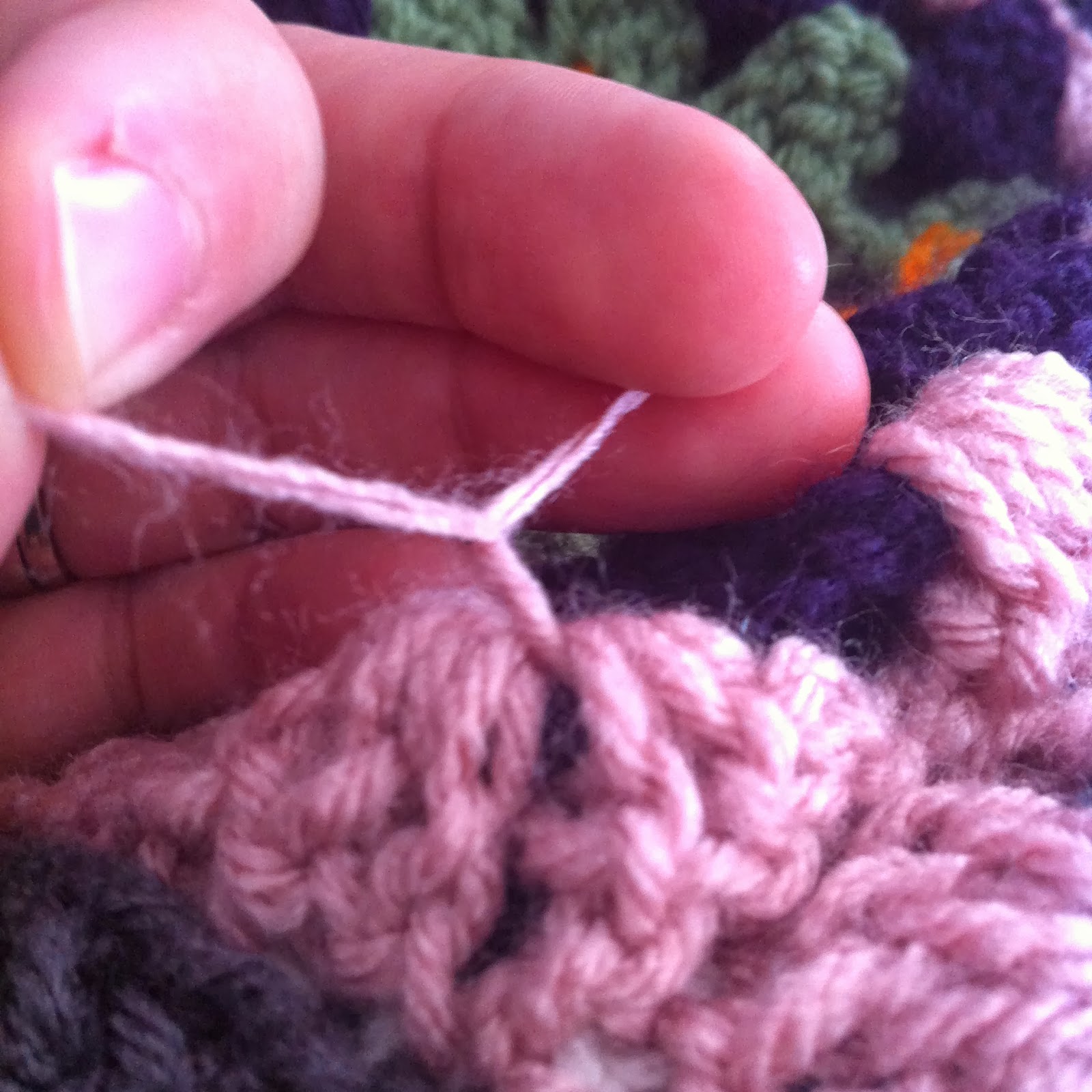 Blue Cloud Crochet: Ends