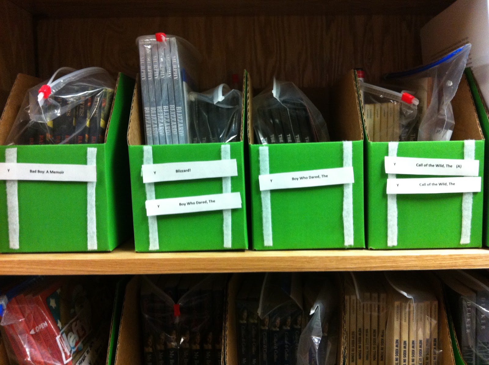 Organization of the Middle School Book Room – The Literacy Effect