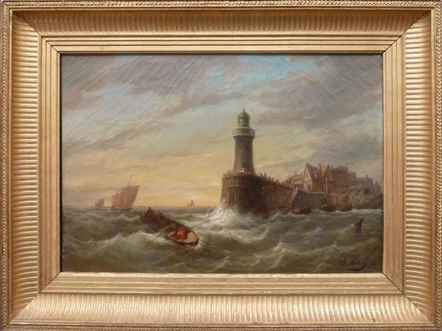 historic-marine-france: Leduc charles (1831-1911) peintre de scénes ...