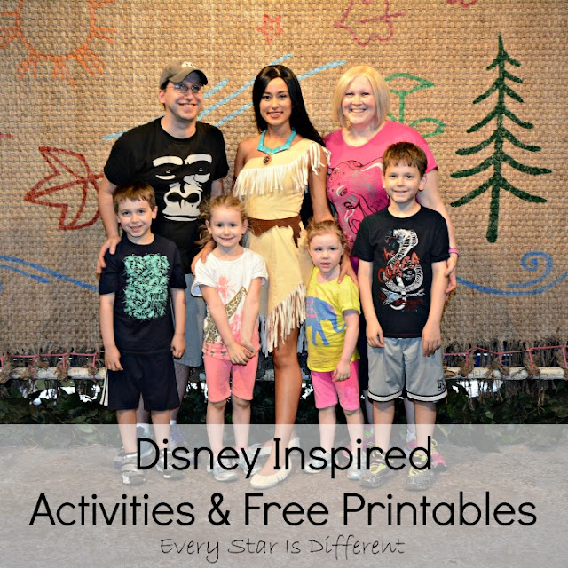 Every Star Is Different: Disney Inspired Activities & Free Printables