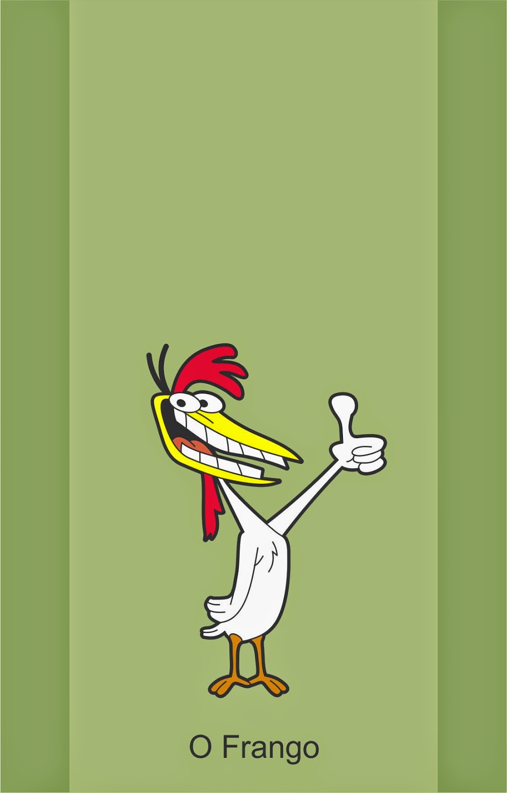 O Frango [A Vaca e o Frango | Cow and Chicken] - Banco de Personagens