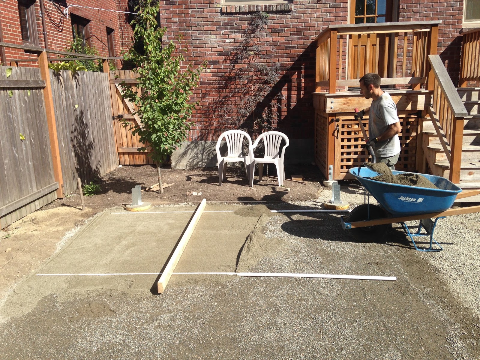 Seattle Tudor Renovation: Patio: A Place to Relax