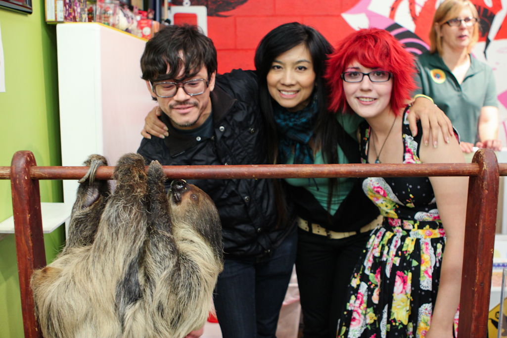 Q POP Shop and Mini Gallery: Sloths!