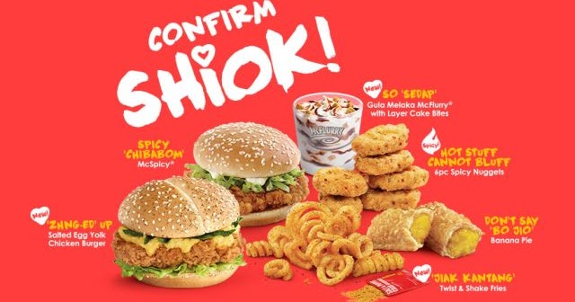 McDonald's Singapore Local Tastes Menu Returns with New Crab-Flavored ...