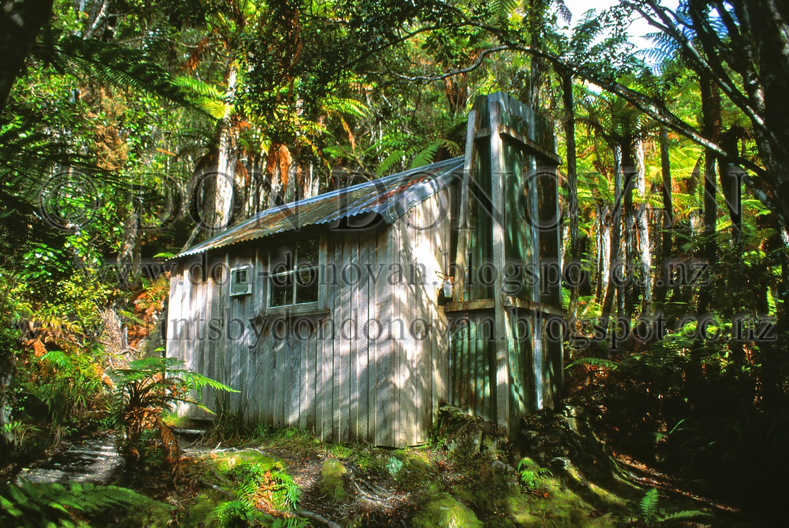 Don Donovan's World: Photoprint for Sale: Goldminers' Hut, Ross ...
